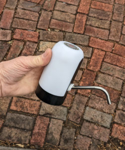 USB Rechargeable Water Dispenser Pump hack DIY equipment